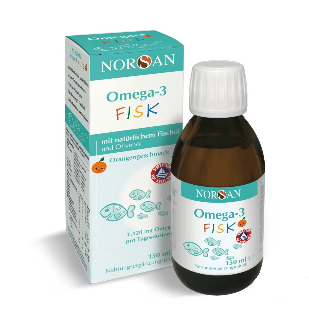 Omega-3 (žuvų taukai) vaikams – Norsan Lietuva